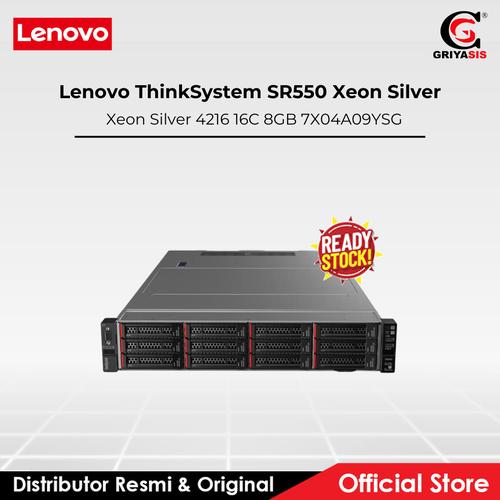 Jual Server Lenovo ThinkSystem SR550 Xeon Silver 4216 16C 8GB ...