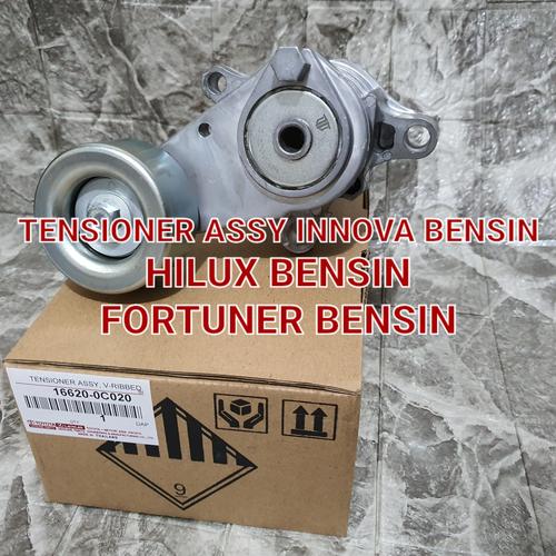 Jual TENSIONER ASSY INNOVA BENSIN HILUX BENSIN FORTUNER BENSIN ASLI ...