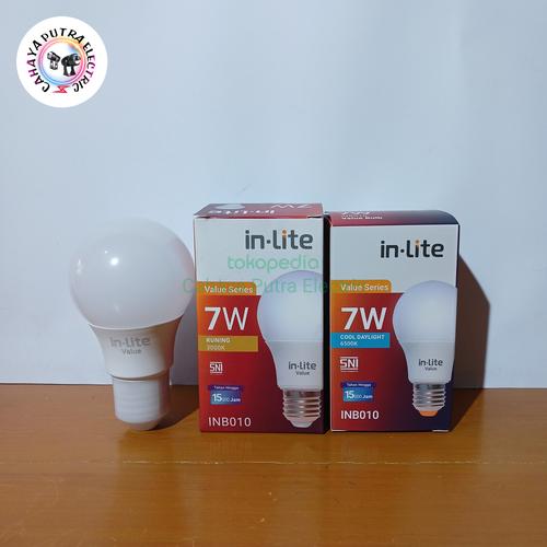 Jual Lampu led bulb value INB010 inlite 7Watt - Putih - Kab. Sleman ...