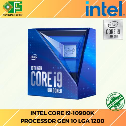 Jual Processor Intel Core i9 10900K 3.70GHz 10 Core LGA1200 Resmi ...