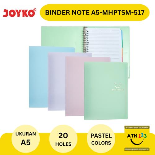 Jual Joyko Binder Note A5-MHPTSM-517 Ungu Pastel Series 20 Lubang 10 ...