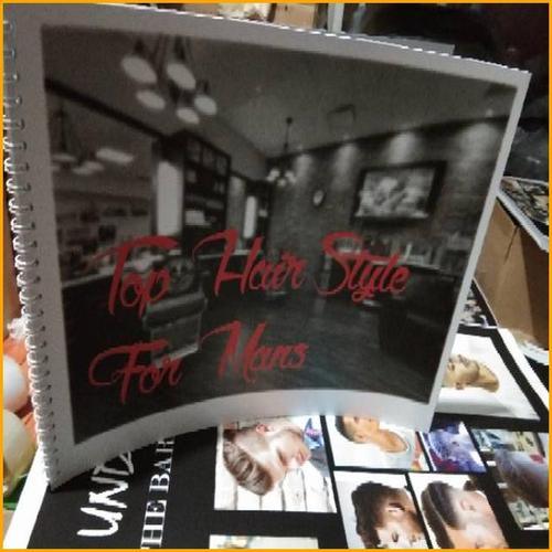 Jual BUKU CATALOG KATALOG POSTER MODEL BARBER POTONGAN GAYA RAMBUT ...