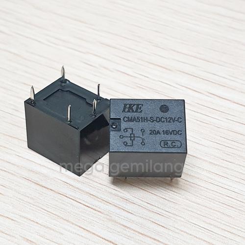 Jual Relay 12v HKE CMA51H 5pin - 20amper - 100 pcs - Jakarta Barat ...