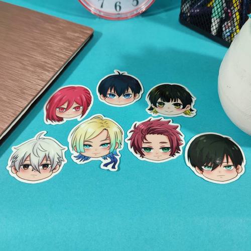 Jual Sticker Anime Terlengkap - Stiker Blue Lock - Isagi Bachira Nagi ...