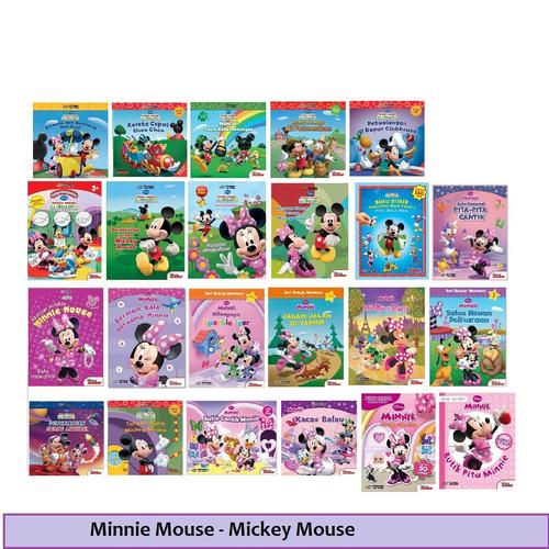 Jual Buku Cerita Anak Mickey Minnie Mouse Disney Junior Bilingual ...