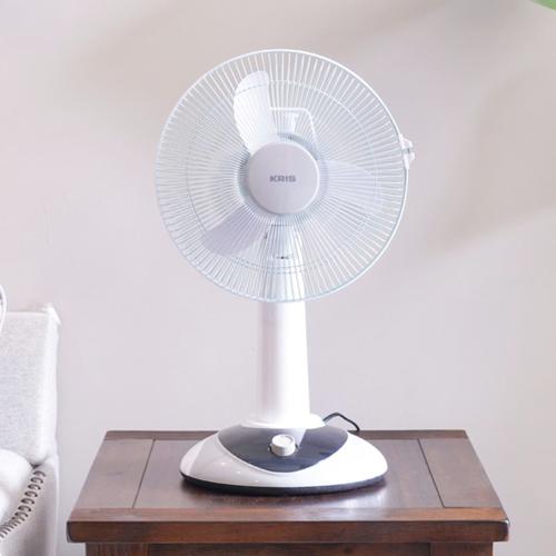Jual Kris Kipas Angin Meja Duduk Table Desk Fan 12 16 inch 90 Watt - 12 ...