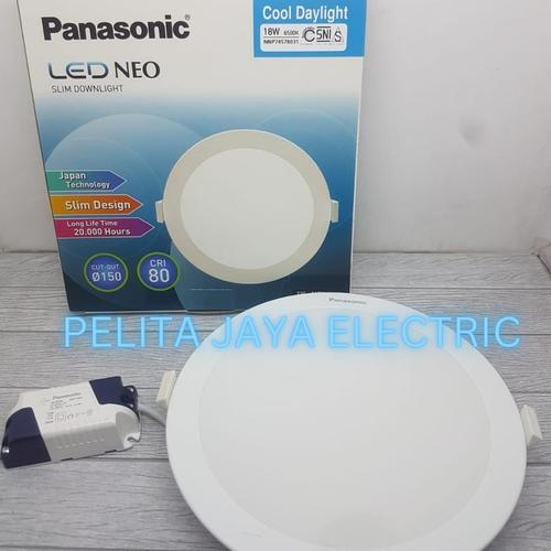 Jual PANASONIC NEO SLIM 18 WATT DOWNLIGHT / PANEL LED. ORIGINAL PRODUCT ...