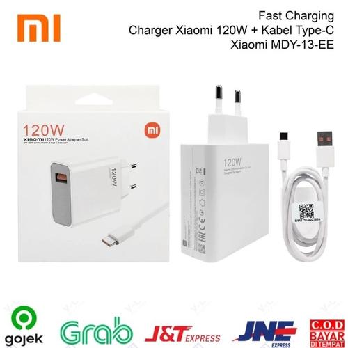 Jual Tc Travel Charger Xiaomi 120w Type C Turbo Fast Charging Original ...