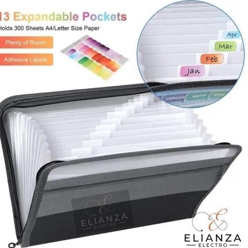 Jual Tas Map File 13 Folder Ukuran A4 Waterproof / Tempat Penyimpanan ...