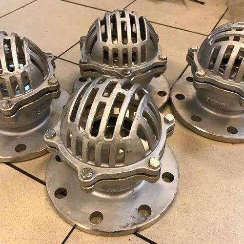 Jual Foot valve stainless 8 " inch / foot valve ss304 flange jis 10k ...