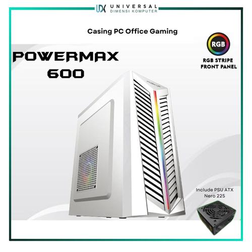 Jual Casing PC Office Gaming 3Power Up POWERMAX m-ATX with PSU 500W LED ...