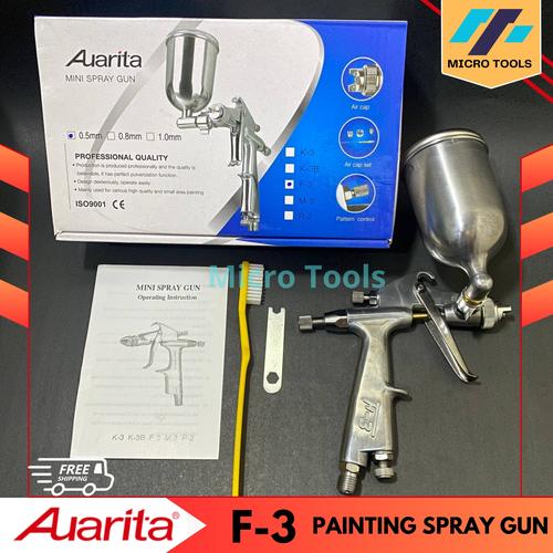 Jual Spray Gun AUARITA F3 ORIGINAL - Excellent Atomization Spray Gun F ...