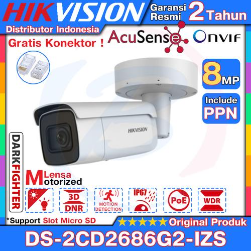 Jual Ipcam Motorized 8mp Hikvision DS-2CD2686G2-IZS Darkfighter Acusense - 2MP - Jakarta Barat ...