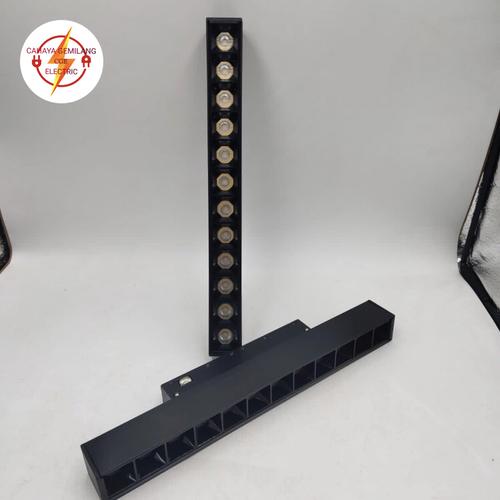 Jual Lampu track light bar magnet magnetic 12w 18w 24w 12watt 18watt ...