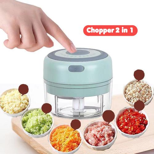 Promo Mini chopper blender usb / blender mini bumbu. - Mixer Brown ...