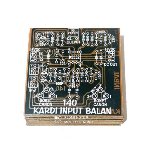 Jual PCB Input Balance balan 140 - Kab. Jember - MHL Elektronik | Tokopedia