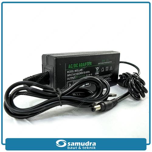 Jual Adaptor CCTV AC-DC 12V 5A MOLLAR Adapter Pompa Air DVR Charger 60 ...