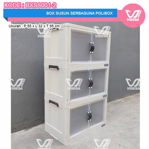 Jual Box Lipat Portable Susun Serbaguna Polibox - box 1ssn - Kota ...