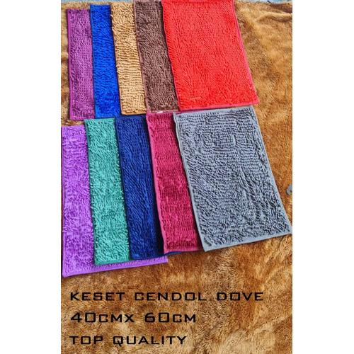 Jual Keset Cendol Microfiber Ukuran 60cm x 40cm Keset Kaki Anti Slip ...