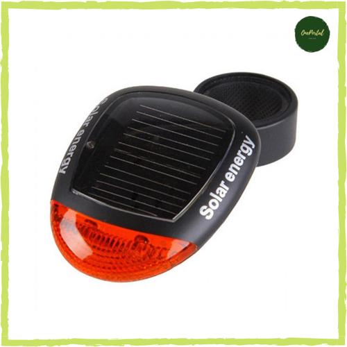 Promo Solar Bicyle Taillight Warning Light / Lampu Rambu Sepeda ...