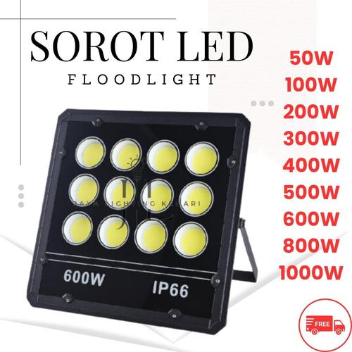 Jual LAMPU SOROT LED 100 200 400 500 600 800 1000W WATT MURAH LED SOROT ...