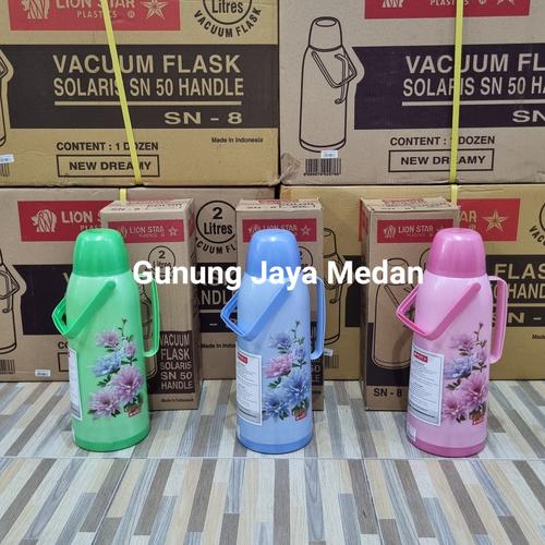 Jual Termos Air Panas 2L Handle Plastik Dalam Kaca Vakum Solaris ...
