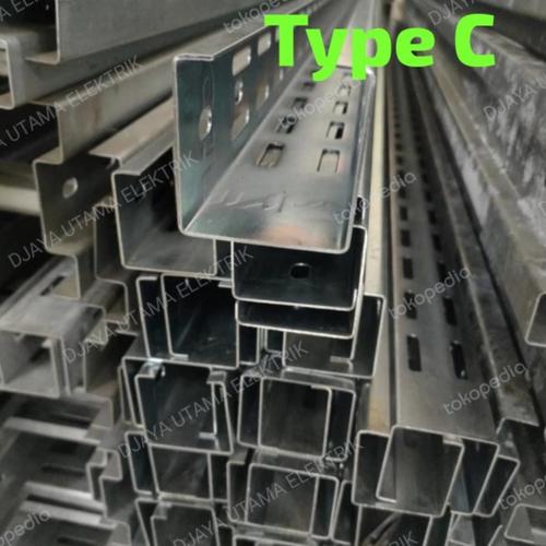 Jual Kabel Tray Type C / U 1000x50x3000mm Electro / Hotdip Traytek ...