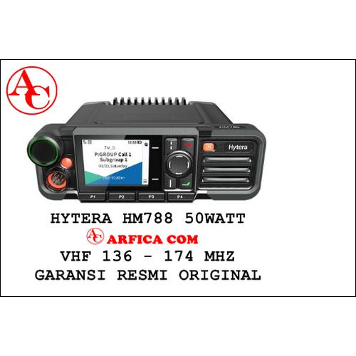 Jual RIG Hytera HM788 Rig VHF Digital Analog 50W Ori Garansi Resmi HM ...