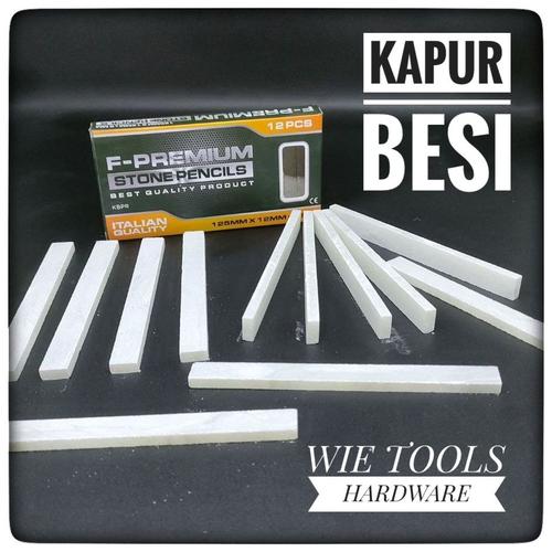 Jual PENSIL TULIS BESI - KAPUR BESI PUTIH - PLATE STONE PENCIL - Kota ...