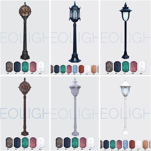 Jual Lampu Taman Tiang Model Delman Klasik Untuk Outdoor LT 1000 - 2000 ...