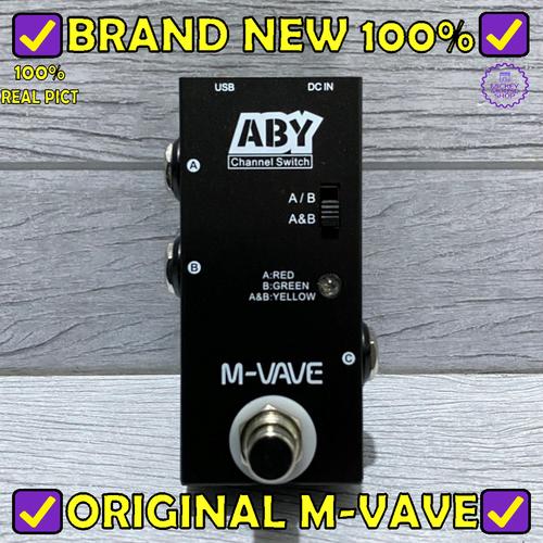 Jual Efek Gitar M-VAVE ABY Channel Switch Splitter Line Selector Switcher - Jakarta Pusat ...