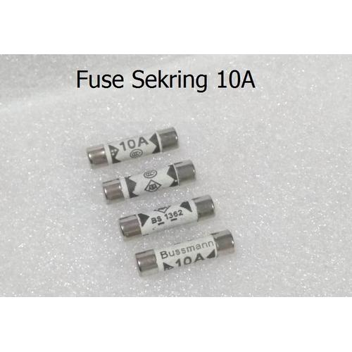 Jual Fuse Sekring 10A Keramik 625 BS1362 Skring Colokan Steker AC UK ...
