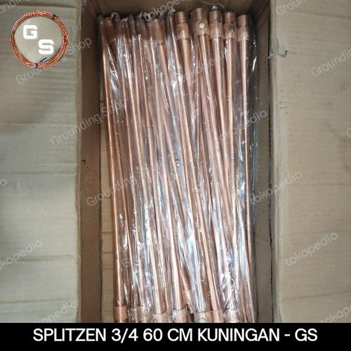 Jual SPLITZEN KUNINGAN UKURAN 3/4 PANJANG 60 CM / FOR LIGHTNING ...