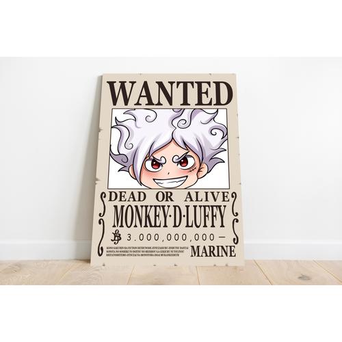 Jual Koleksi Poster Anime A4 Bounty Poster One Piece - Luffy Zoro ...