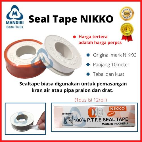 Jual Seal Tape NIKKO / Siltip Tebal Isolasi Kran Air /Isolasi Keran ...