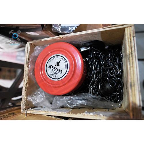 Jual Chain Block Katrol Derek RRC 1 Ton x 5 Meter Takel Blok Kerekan ...