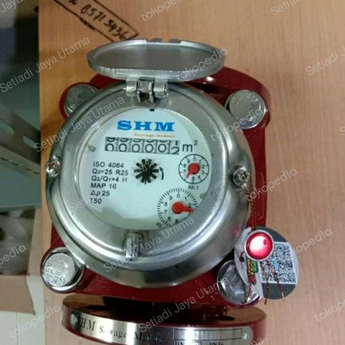 Jual Flow Meter SHM Flange 2" inch / Meteran Air Limbah SHM - Jakarta ...