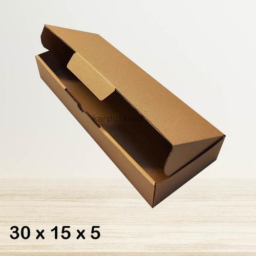 Promo kardus 30 x 15 x 5 cm die cut box kotak karton packing - Jakarta ...