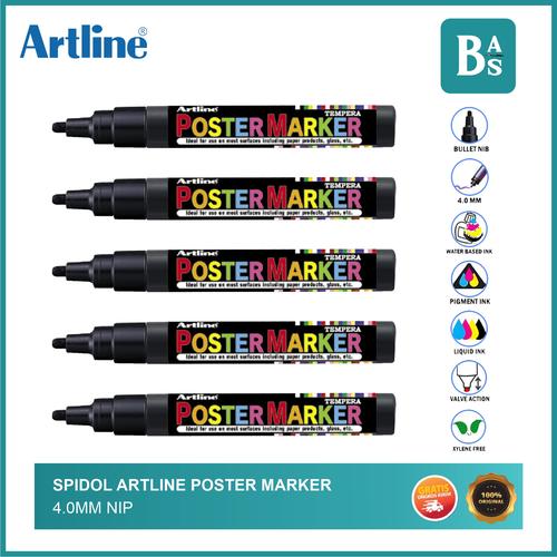 Jual Spidol Artline Poster Marker 4.0mm - Blue - Kota Denpasar - Bali ...
