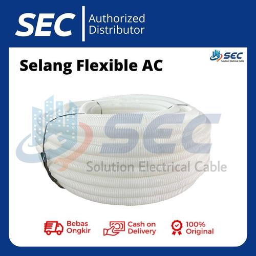 Promo Flexibel conduit 20 mm spiral kabel selang fleksibel 20mm per 1 ...