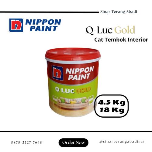 Jual Cat Tembok Q-Luc Gold Nippon Paint 1154 Hijau Telor 13 Ltr Base ...