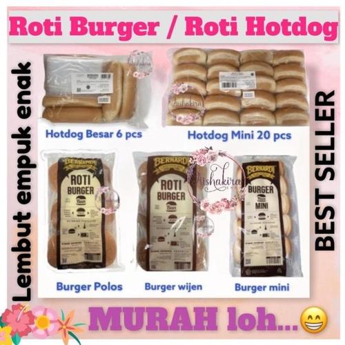 Jual Roti burger bernardi | Roti hotdog Bernardi - burger wijen ...