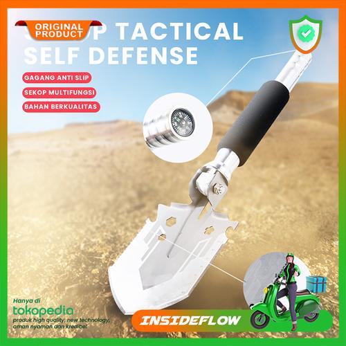 Jual Sekop Cangkul Lipat Portabel Multifungsi Tactikal Outdoor Survival ...