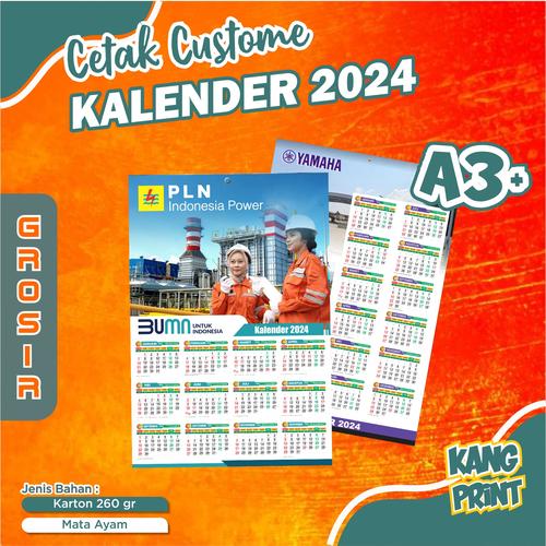 Jual Kalender Dinding Custom Desain - 10000 pcs - Kota Bekasi - Kang ...