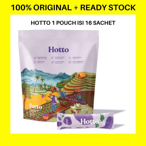 Jual Hotto Purto Multigrain 1 Pouch 16 Sachet Multigrain With Purple ...