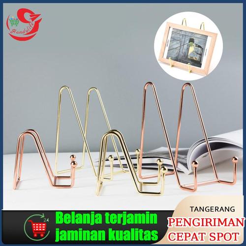 Jual Stand Display Buku Besi Rak Mangkok Foto Piring Pigura Gambar ...