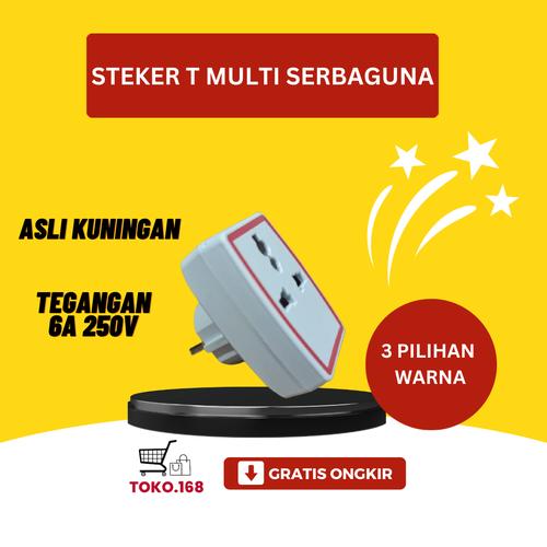 Jual MEIKO Steker T Multi Serbaguna // Stop Kontak Multifungsi MK-A7 ...