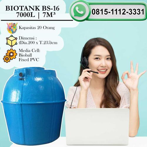 Jual BIOTANK BIOTECH KAPASITAS 7000 Ltr 7M3 / BIOFIL BIOTANK - Kab ...