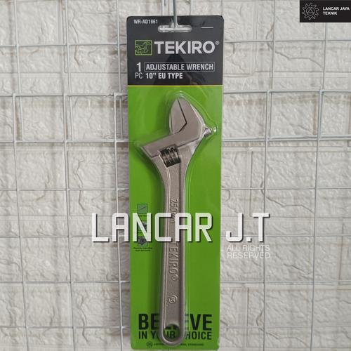 Jual TEKIRO KUNCI INGGRIS 10" ADJUSTABLE WRENCH 10 INCHI TEKIRO KUNCI ...