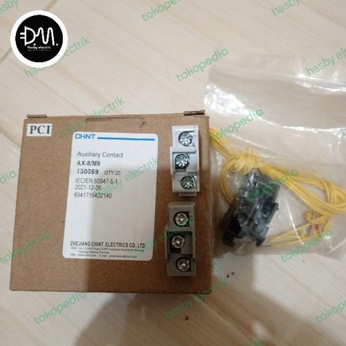 Jual Auxiliary contact chint AX-8/M8+for MCCB NXM AL-M1R CHINT ...